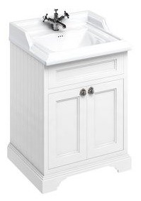 Freestanding 650 Vanity Unit & Classic 650 Basin for Standard Waste ...